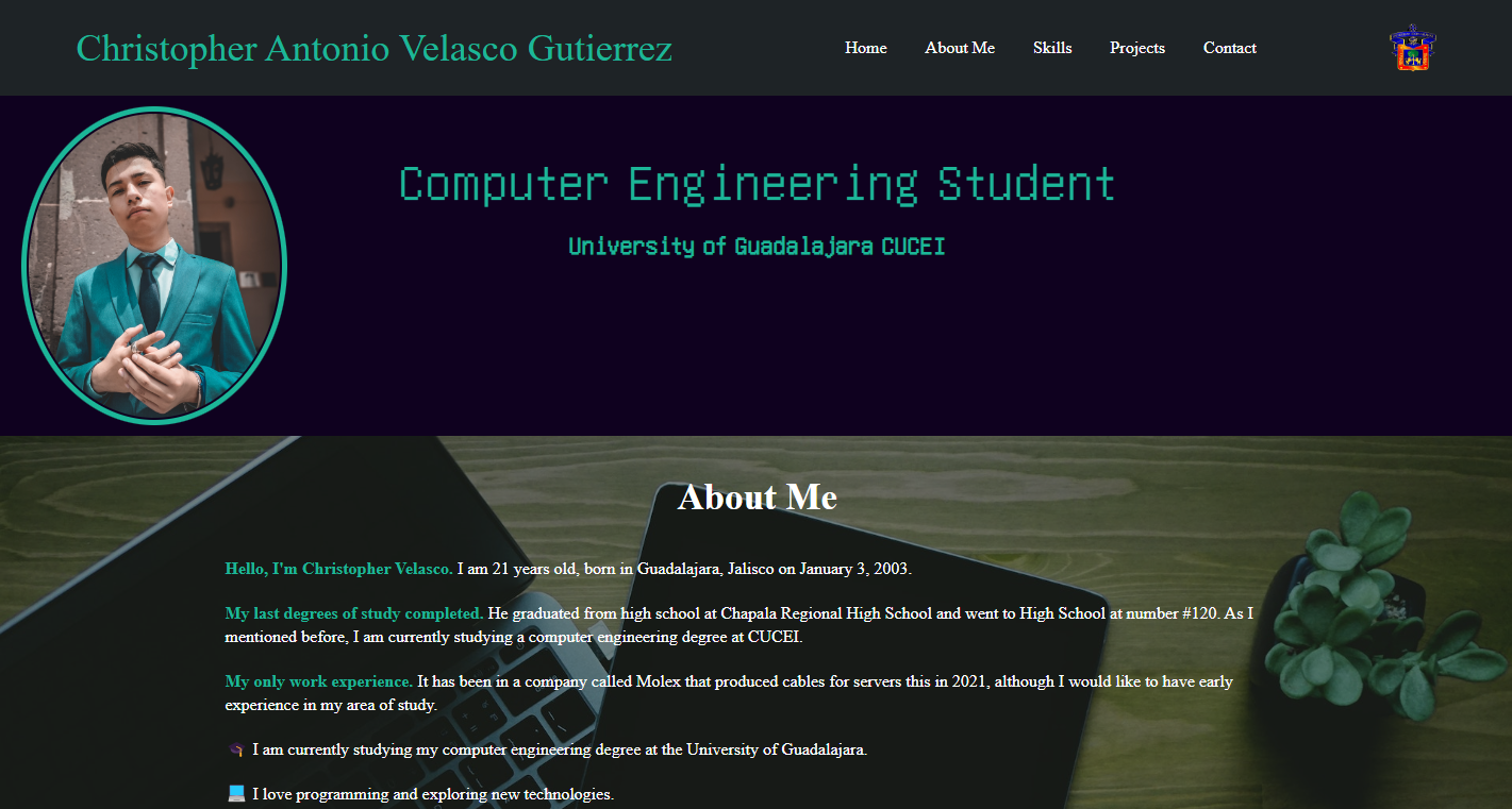 CV CHRISTOPHER VELASCO